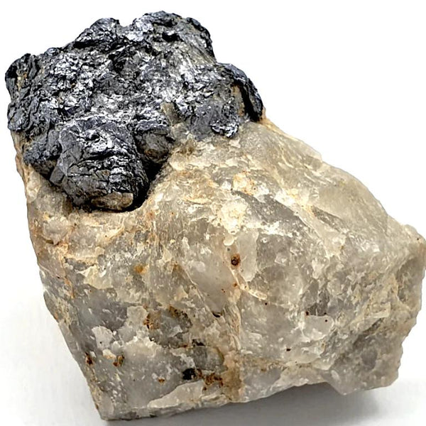 Molybdenite on Quartz Cluster – Crystal Mountain Australia